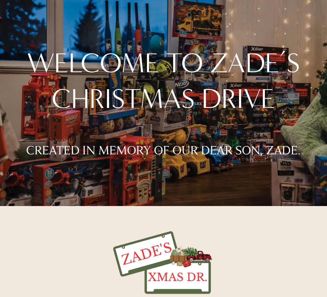 Zade's Christmas Drive 2024 - Made by Momma